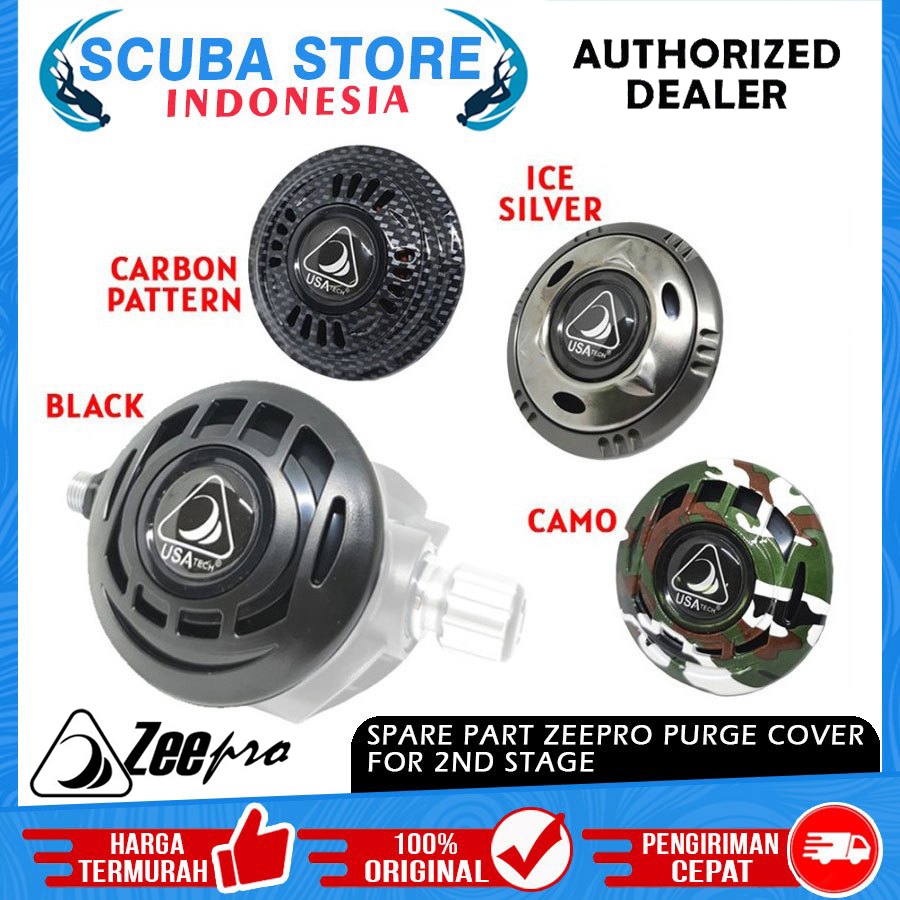 Jual Spare Part 2nd Second Stage Purge Cover Zeepro SparePart Regulator ...