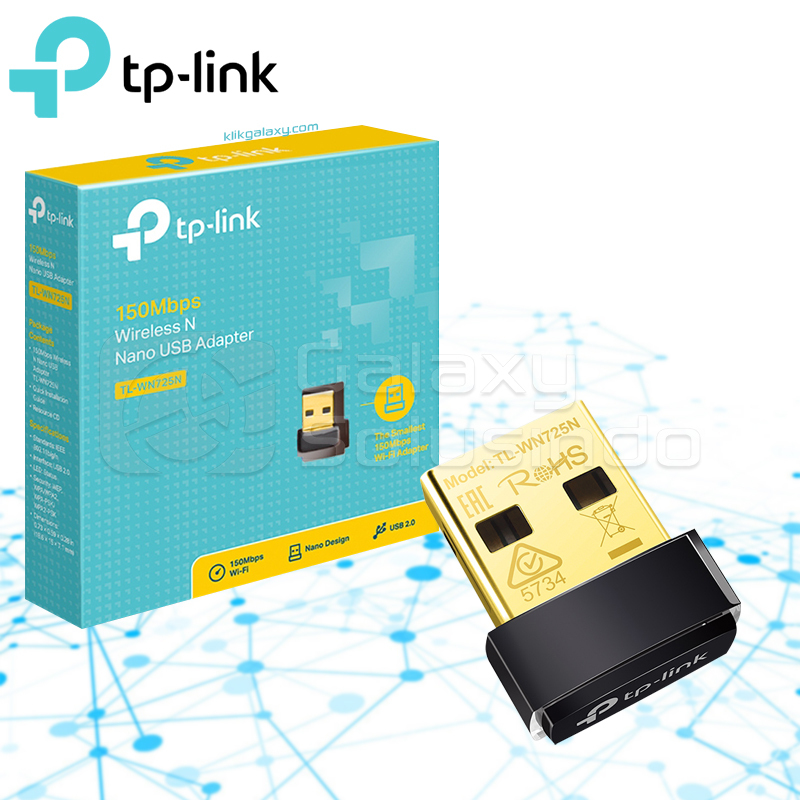 Jual TP-LINK 150Mbps Wireless N Nano USB Adapter TL-WN725N | Shopee ...