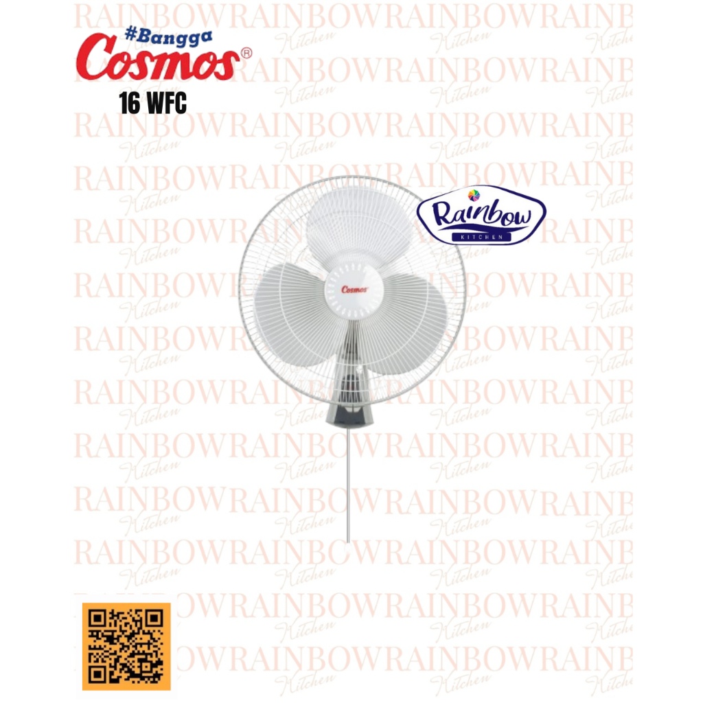 Jual Cosmos Wall Fan Type 16-WFC (16inch) | Shopee Indonesia