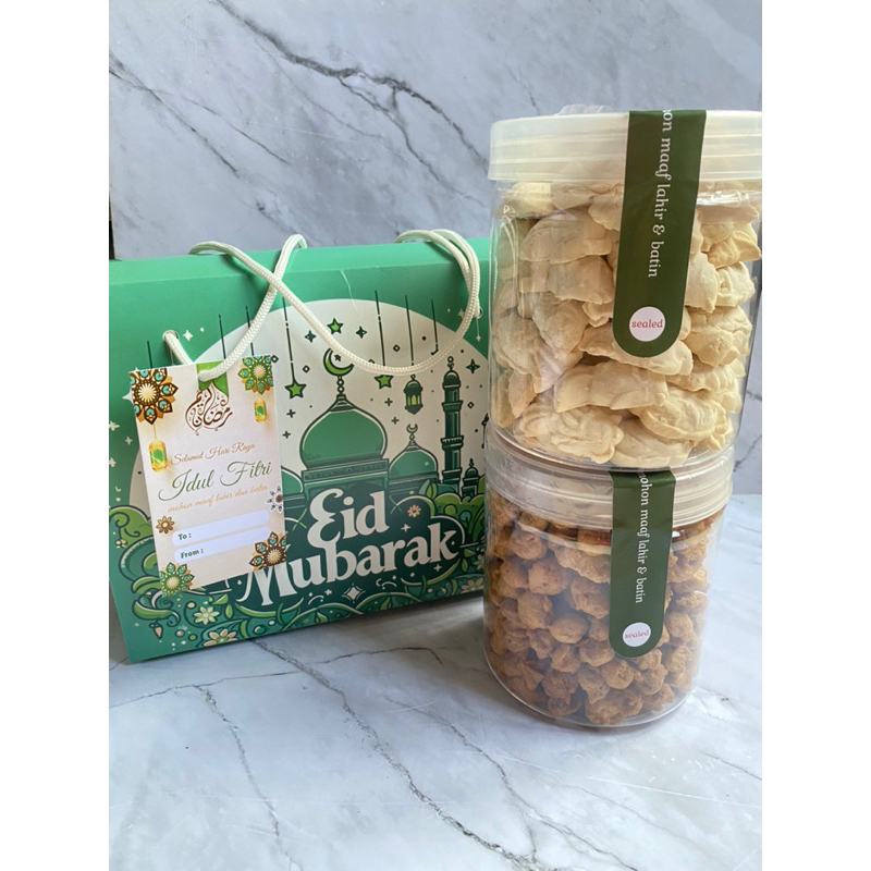 Jual Premium Paket Lebaran Hadiah Parcel Hampers Idul fitri Kue Kacang ...