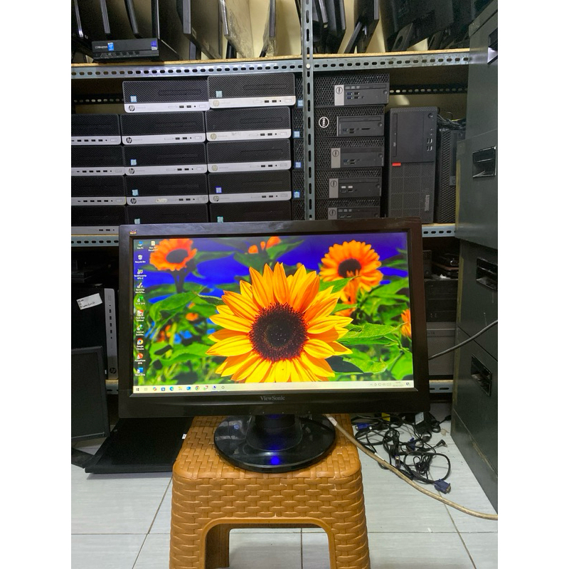 Jual MONITOR 20 INCI WIDE LAYAK PAKAI BISA CCTV GARANSI | Shopee Indonesia