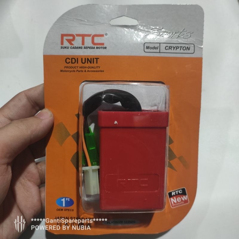 Jual CDI YAMAHA CRYPTON VEGA KOTAK 4ST 7 KABEL (RTC) | Shopee Indonesia