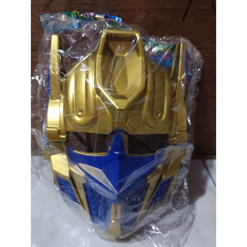 Jual Topeng Transformers Gold Biru Merah | Shopee Indonesia