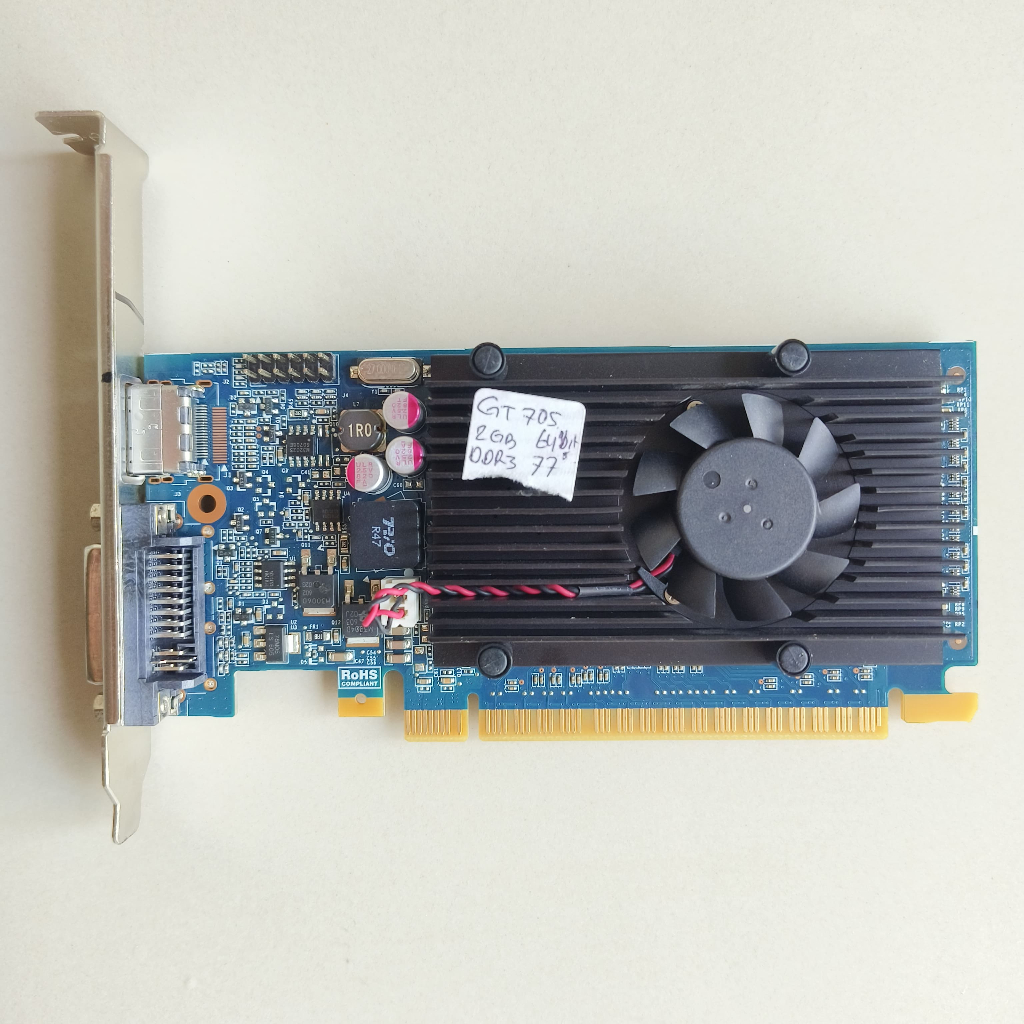 Jual VGA NVIDIA GEFORCE GT 705 2GB 64BIT DDR3 | Shopee Indonesia