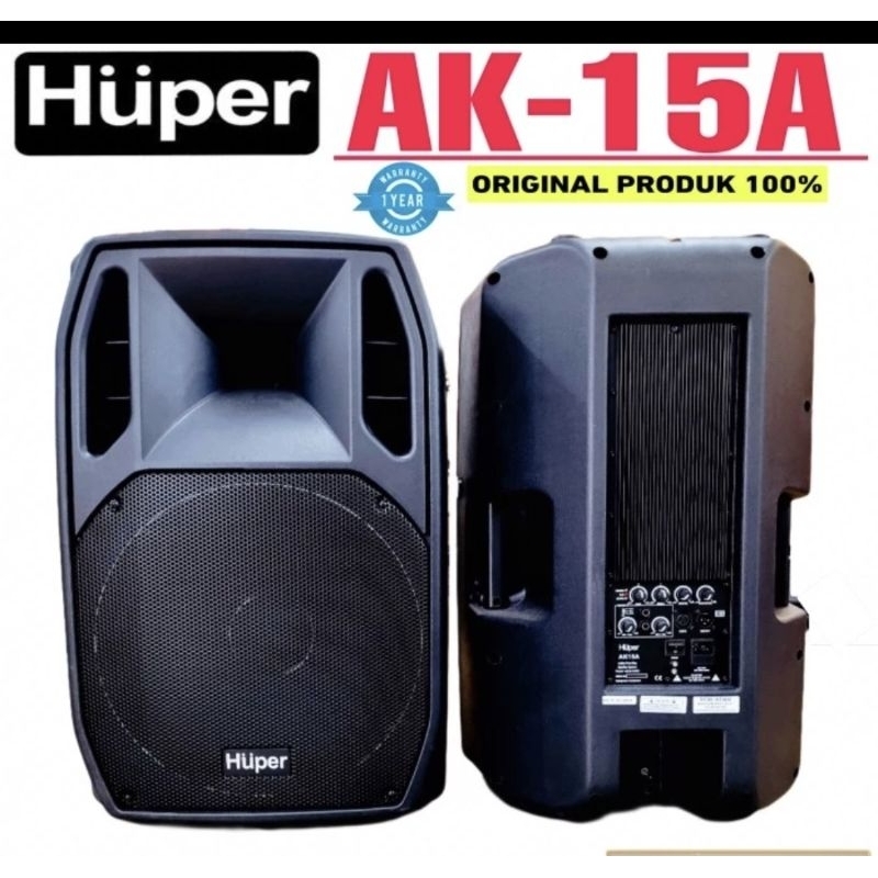 Jual SPEAKER AKTIF HUPER AK15A AK15 A 15 INCH ORIGINAL | Shopee Indonesia