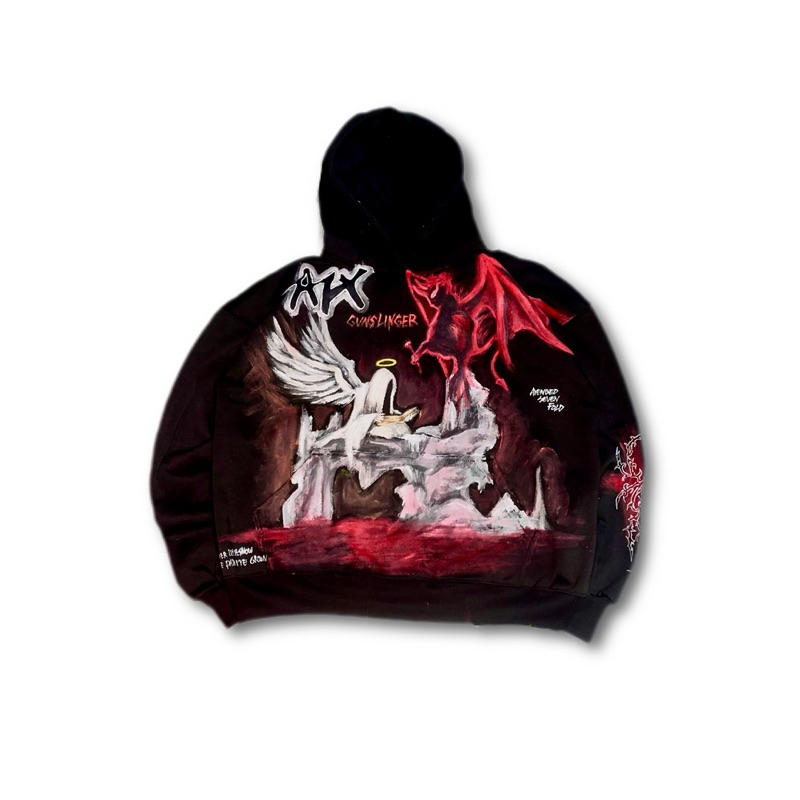 Jual Boxy hoodie reworked a7x vers. 06 | Shopee Indonesia