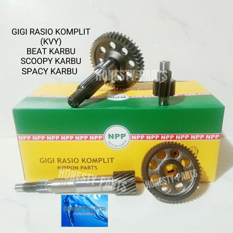Jual Gigi Rasio komplit,As Pully,BEAT,SCOOPY,KVY,DI JAMIN 100% ORI/ASLI ...