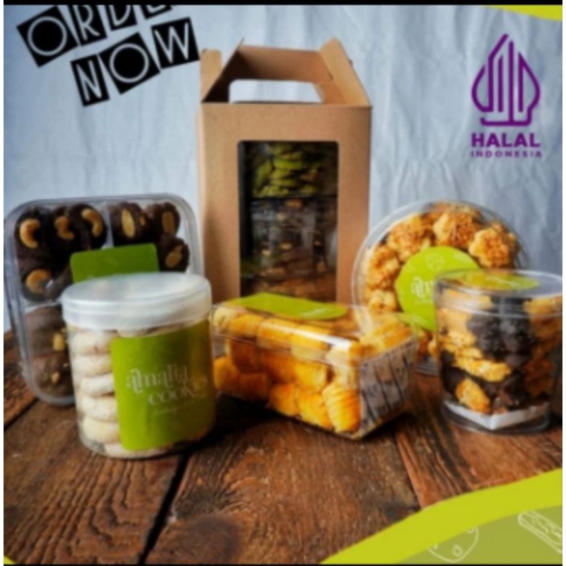 Jual Kue Kering Kuker Premium Amalia Cookies 250 gram Nastar Kastengel Keju Coklat Sagu Putri ...