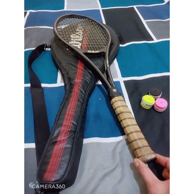 Jual RAKET TENIS ORIGINAL WILSON ULTRA MASIH BAGUS SIAP PAKAI | Shopee ...