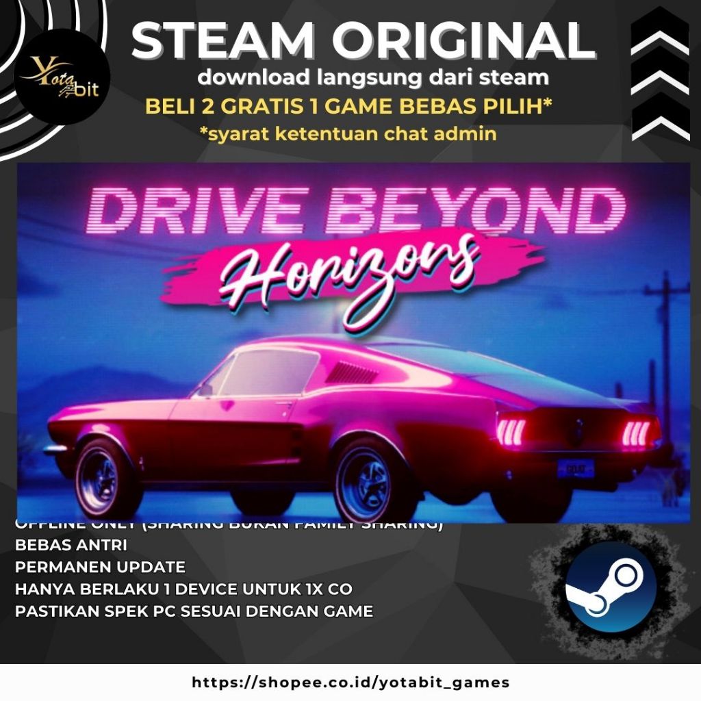 Jual Drive Beyond Horizons Game PC Sharing Original Offline | Shopee ...