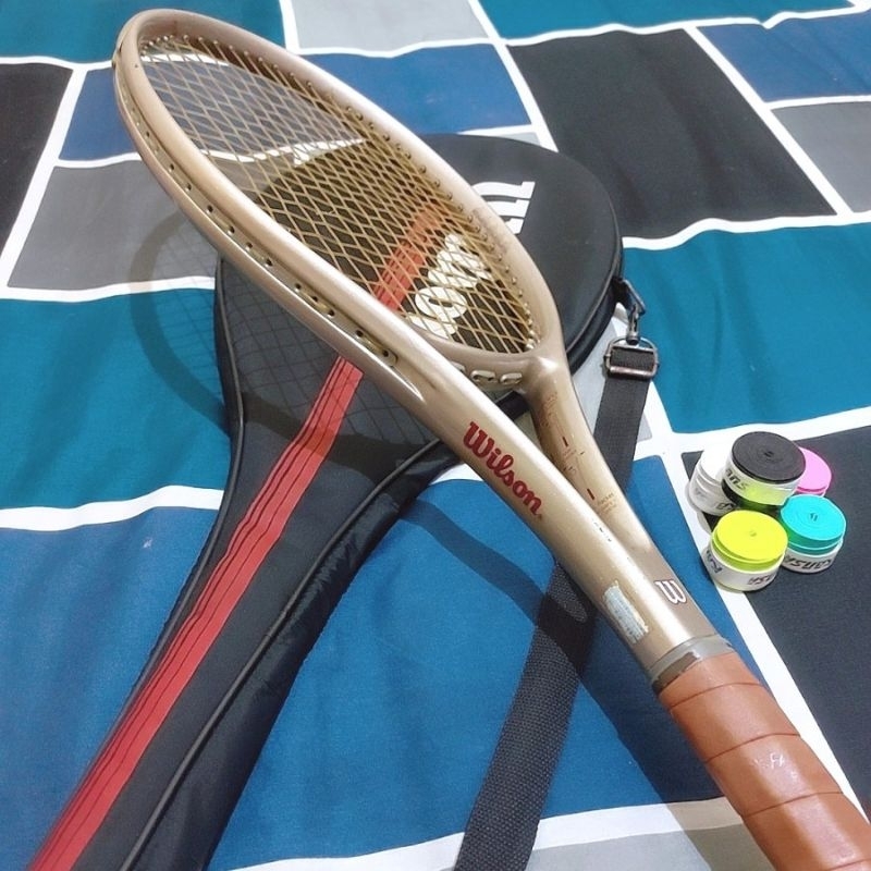 Jual RAKET TENIS ORIGINAL WILSON PROFILE 95 SQ.IN BEKAS MASIH MULUS ...
