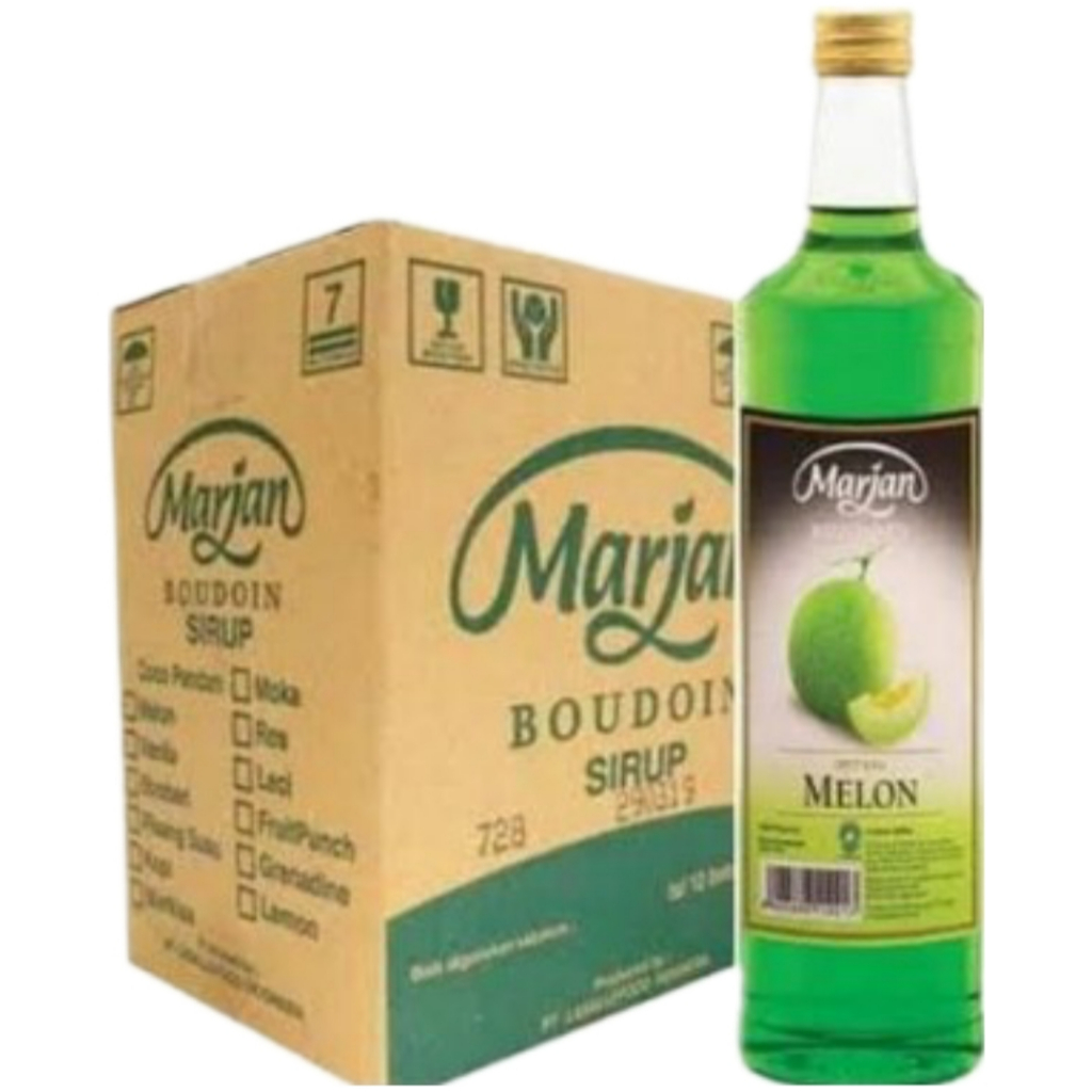 Jual Marjan Sirup Rasa Melon 460ml (1 dus/12 botol) | Shopee Indonesia