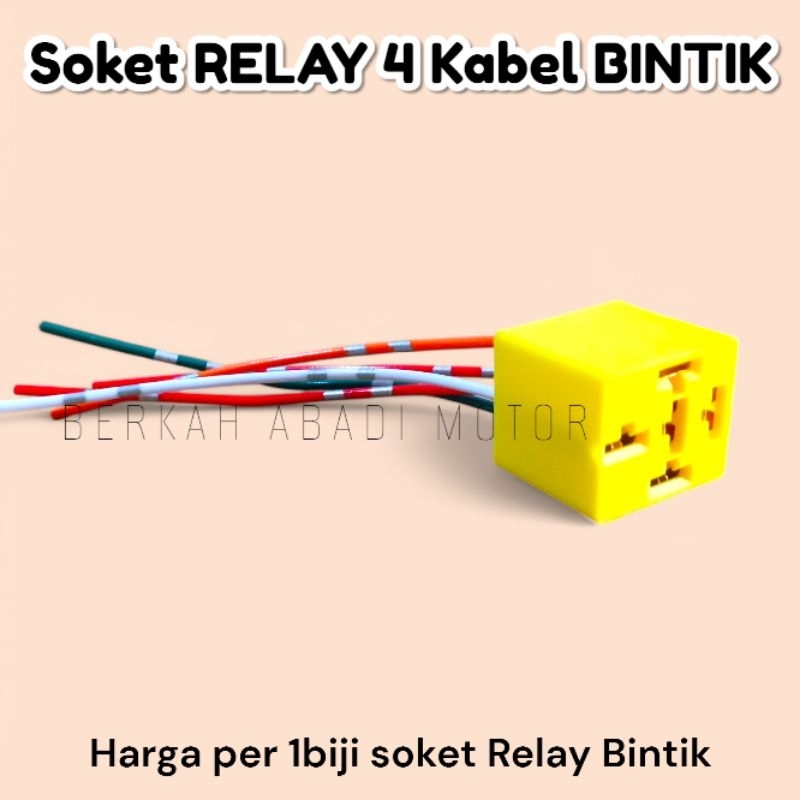 Jual Soket Relay 4Kabel Bintik Import Ckd | Socket Soket Relay Riley ...
