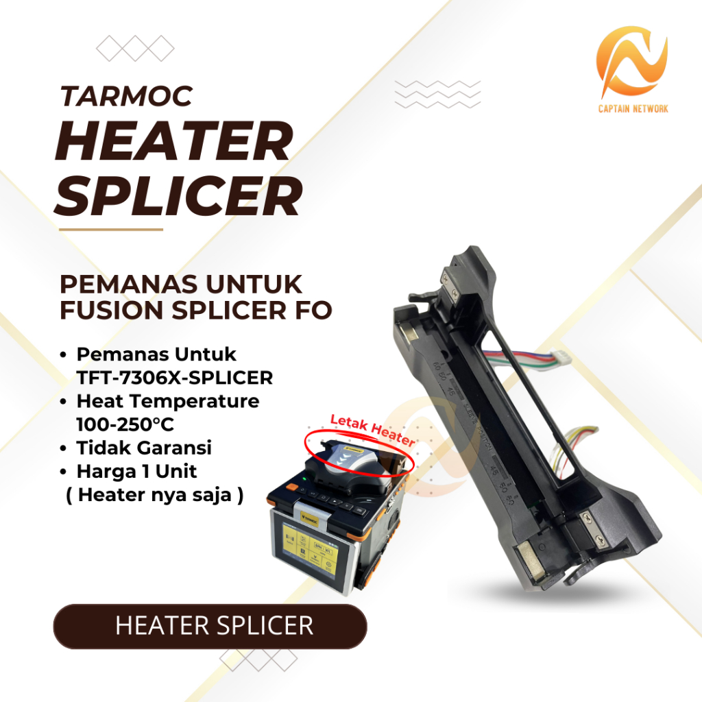Jual HEATER Tarmoc TFT-7306X-SPLICER | Pemanas untuk Fusion Splicer ...