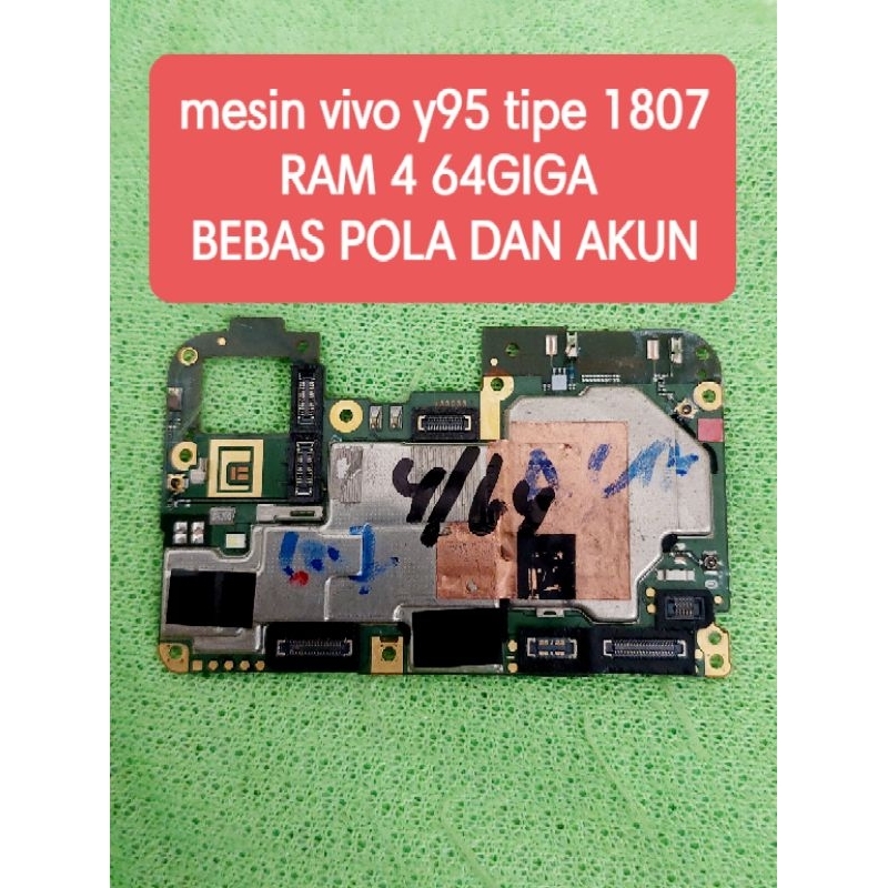Jual mesin vivo y95 1807 ram 4 64giga | Shopee Indonesia