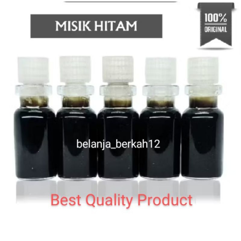 Jual MISSIK HITAM PARFUM SHOLAT NON ALKOHOL ASLI ORIGINAL ( ISI 3 ml ...