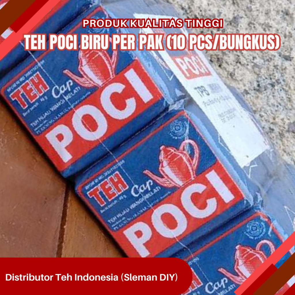 Jual TEH Poci Biru Per Pak (10 PCS/Bungkus) | Shopee Indonesia