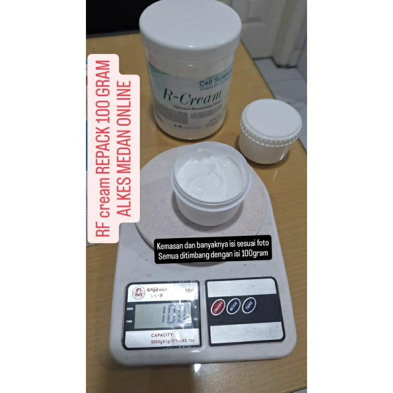 Jual REPACK 100ML RF CREAM CELL SCIENCE / RF MASSAGE CREAM 100ML ...