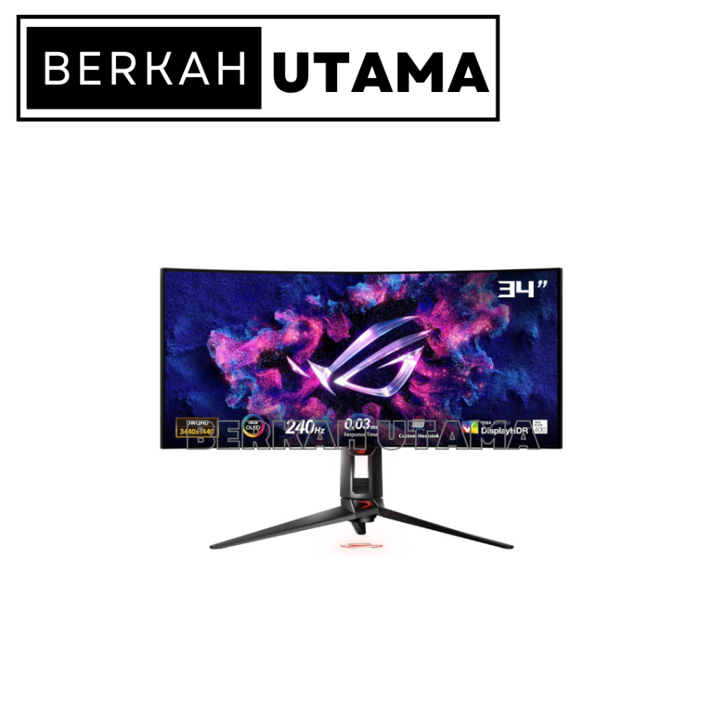 Jual ASUS ROG SWIFT OLED PG34WCDM 34" UWQHD OLED 240Hz CURVED GAMING ...