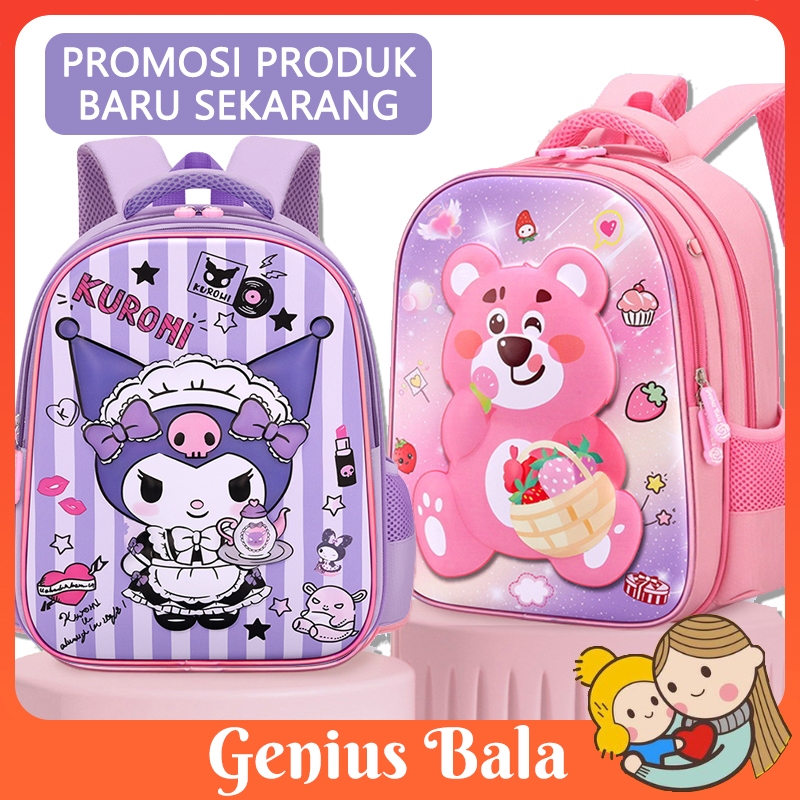 Jual Genius Bala Tas Fashion Ransel Anak Tas Anak Sekolah Perempuan ...
