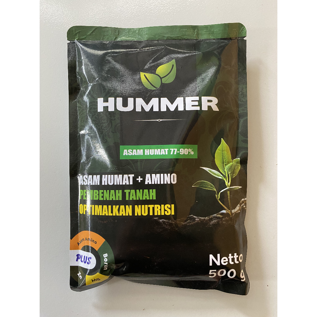 Jual Asam Humat HUMMER 500 Gram Humic Acid 90% | Shopee Indonesia