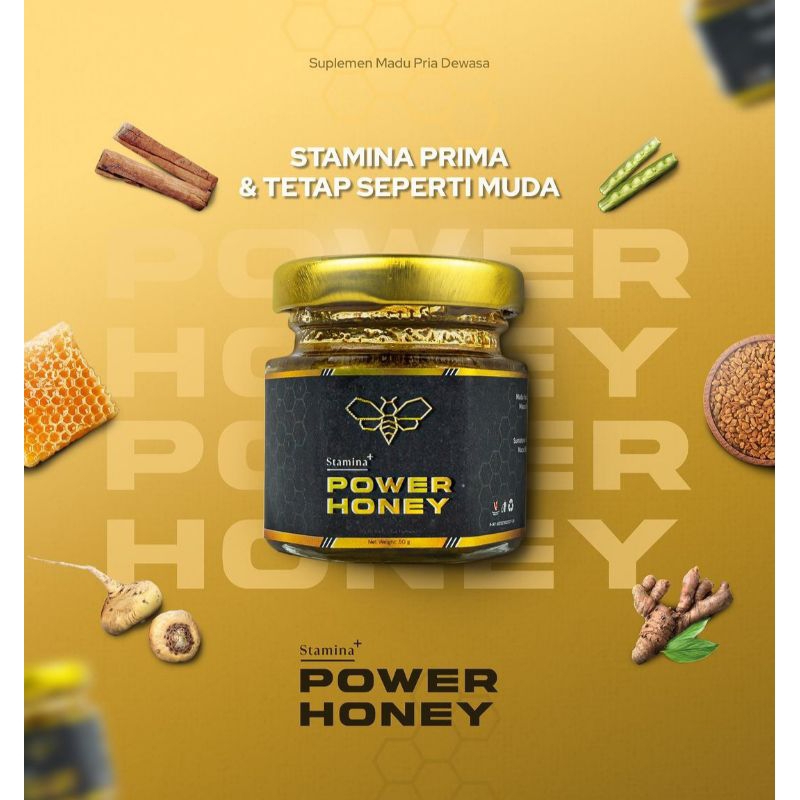 Jual Power Honey Madu Untuk Kesehatan dan Stamina Pria | Shopee Indonesia