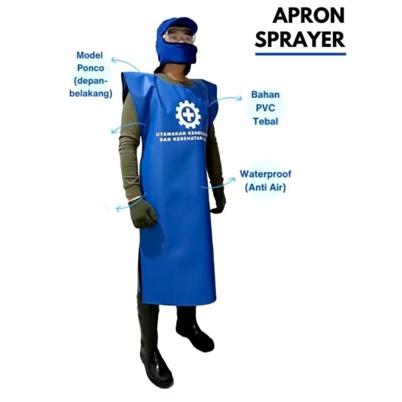 Jual APRON SPRAYER KEBUN SAWIT | APD LABORATORIUM | PERAWAT | PERKEBUNAN | SOP KEBUN | APD ...