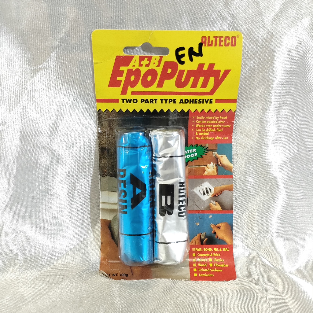 Jual Lem Epo Putty Alteco 100gr / Epo Putty / Lem porting 100 Gram ...