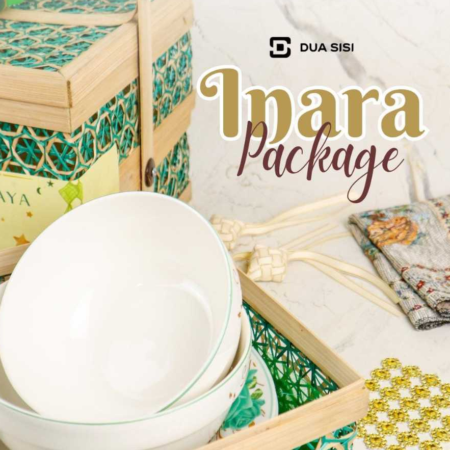 Jual Dua Sisi Inara Package Set Kue dan Keranjang-Hampers Lebarab Idul ...