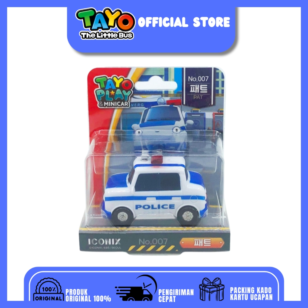 Jual Tayo The Little Bus TYT 120020 Mini Friends Pat Mainan Anak ...
