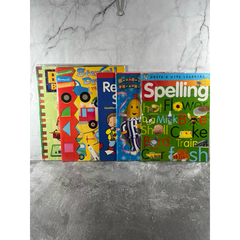 Jual Buku Bob the Builder, Stencil Draw Transport, Bananas In Pyjamas ...