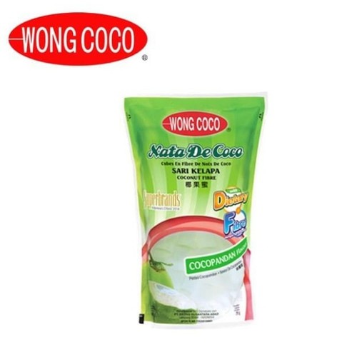 Jual Wong Coco Nata De Coco Sari Kelapa Pouch 360gr | Shopee Indonesia