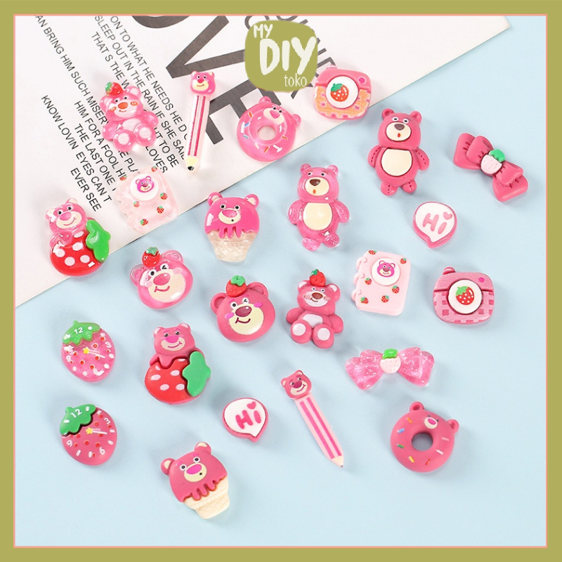 Jual Diy Aksesories 1Pcs NEW CUTE MINI CARTOON 3D LOTSO RESIN Stiker ...