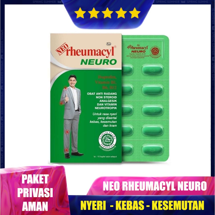 Jual Neo Rheumacyl NEURO Obat Nyeri Pegal Linu Kebas Kesemutan Plus ...