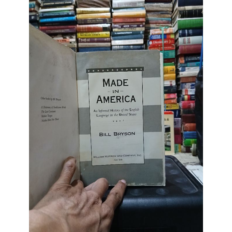 Jual made in america an informal history of the english language in the ...