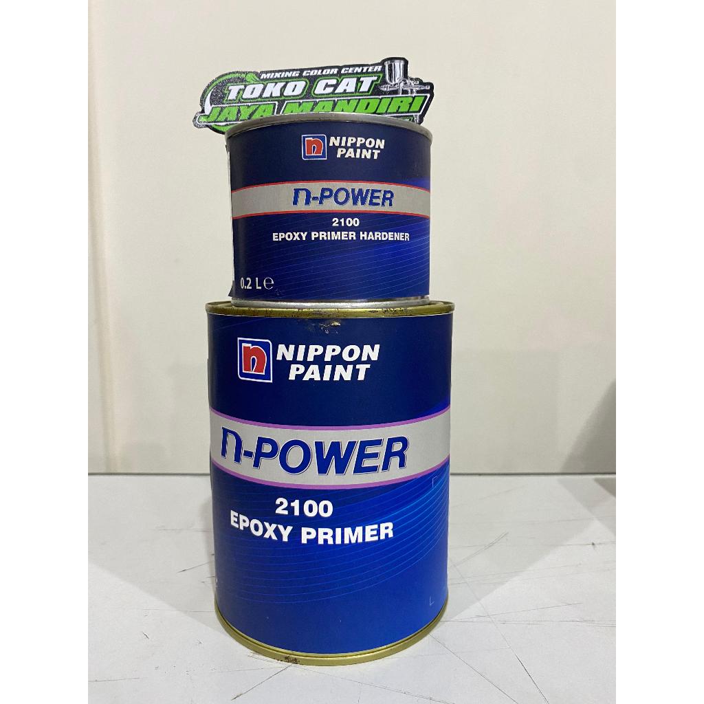Jual Nippon Paint N-Power 2100 Epoxy Primer + Hardener netto 1kg | Shopee Indonesia