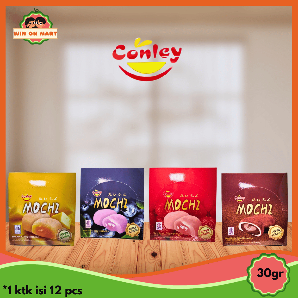 Jual MOCHI | CONLEY MOCHI 30g | BLUEBERRY | MANGGA | COKELAT ...