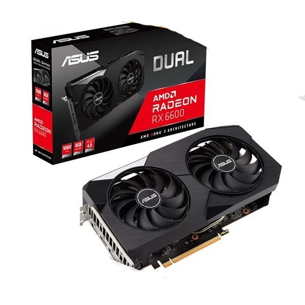 Jual VGA Asus Dual Radeon RX6600 RX 6600 8GB 128bit GDDR6 | Shopee ...