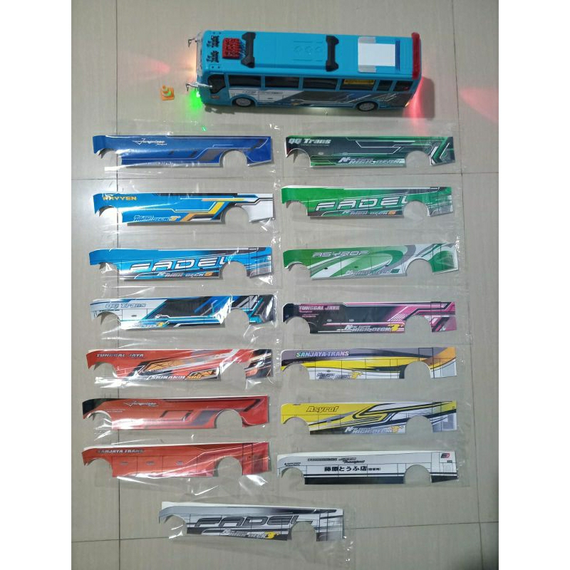 Jual Livery Miniatur Bus Transjakarta Sepasang | Shopee Indonesia