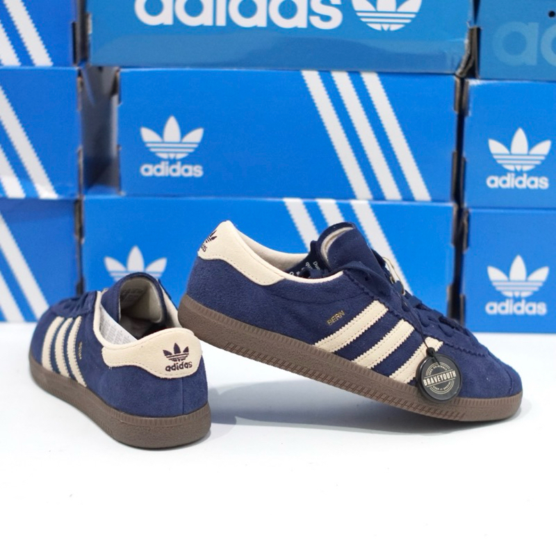 Jual Adidas Bern Night Indigo Sand Strata Original - IG2004 | Shopee ...