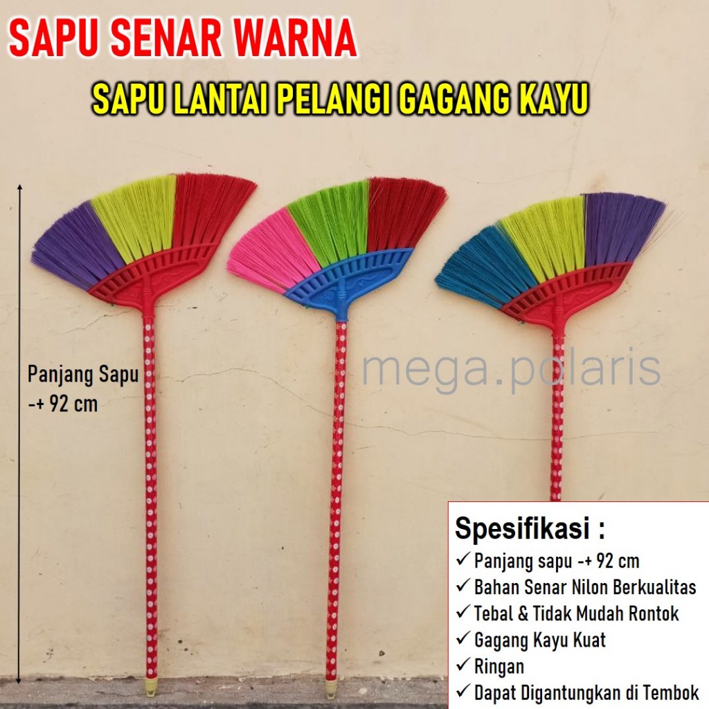 Jual sapu lantai jawa sapu senar murah sapu nylon premium | Shopee ...