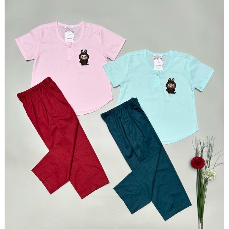 Jual PIYAMA NIQTA motif LABUBU ( SEMUA UKURAN) | Shopee Indonesia