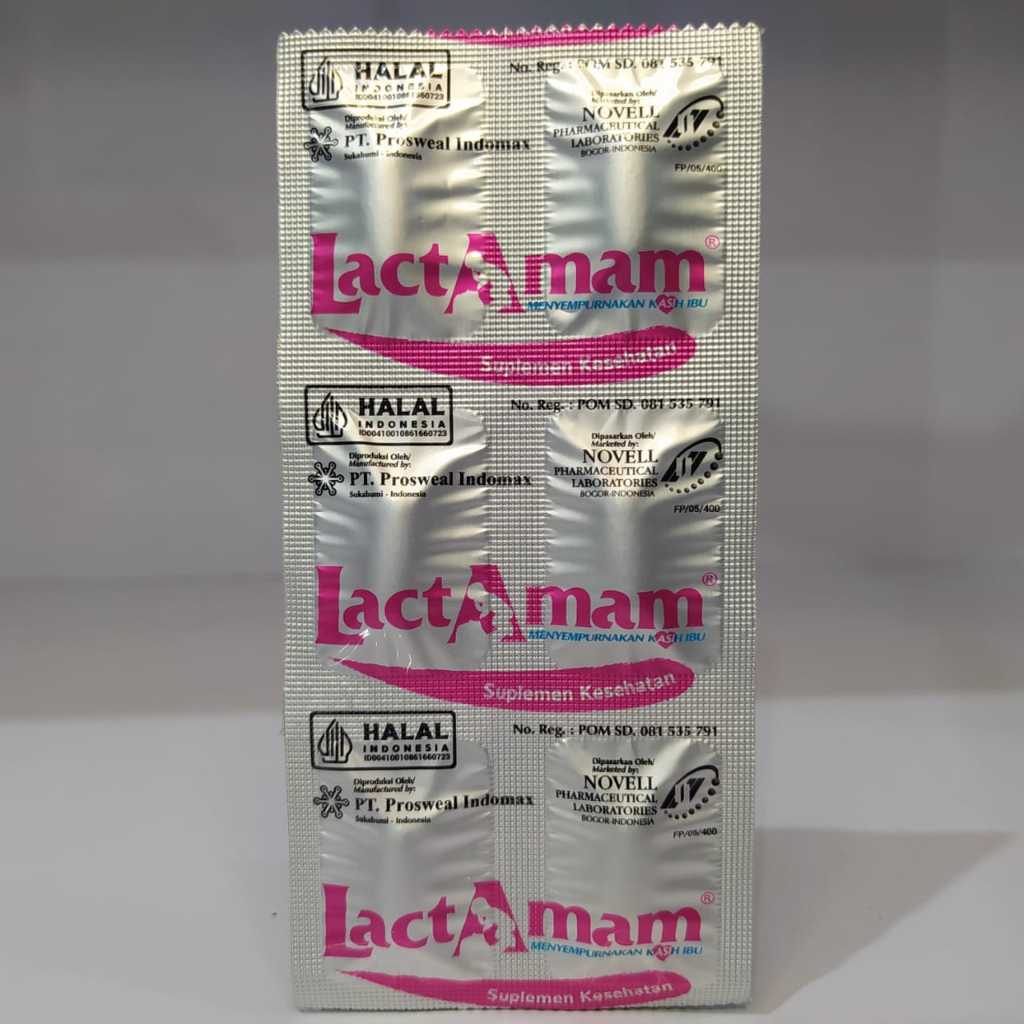 Jual ASI BOOSTER LACTAMAM PELANCAR ASI IBU MENYUSUI 100% ORIGINAL ...