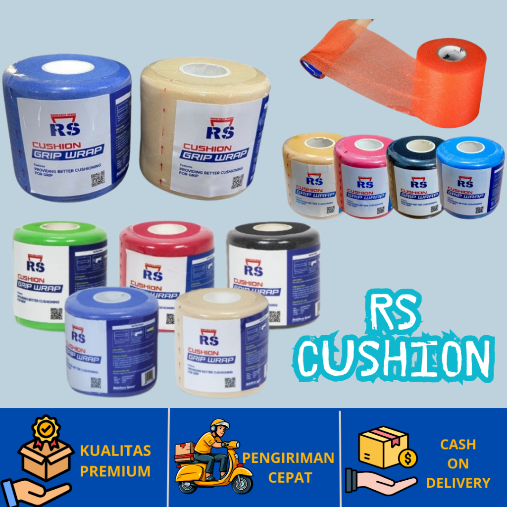 Jual grip raket busa bulat - Cushion Wrap RS Original | Shopee Indonesia