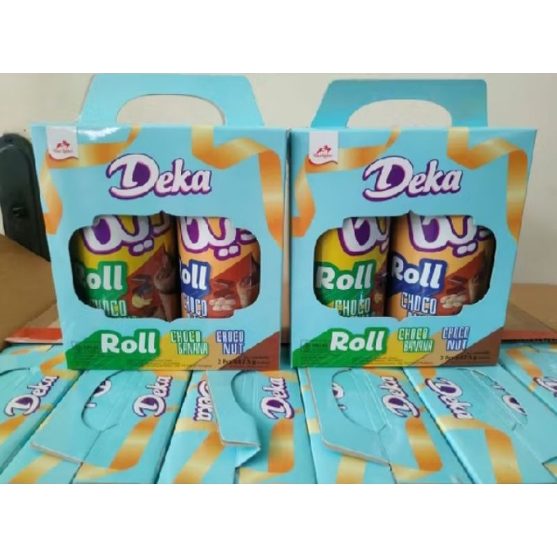 Jual Deka Wafer Roll Box GIFT isi 2 kaleng 180gr EditionLebaran ...