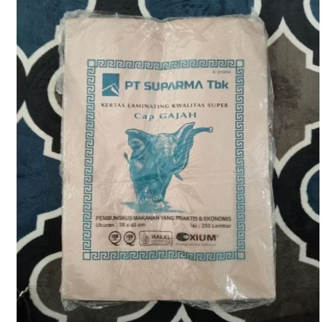 Jual Kertas bungkus nasi cap Gajah | Shopee Indonesia