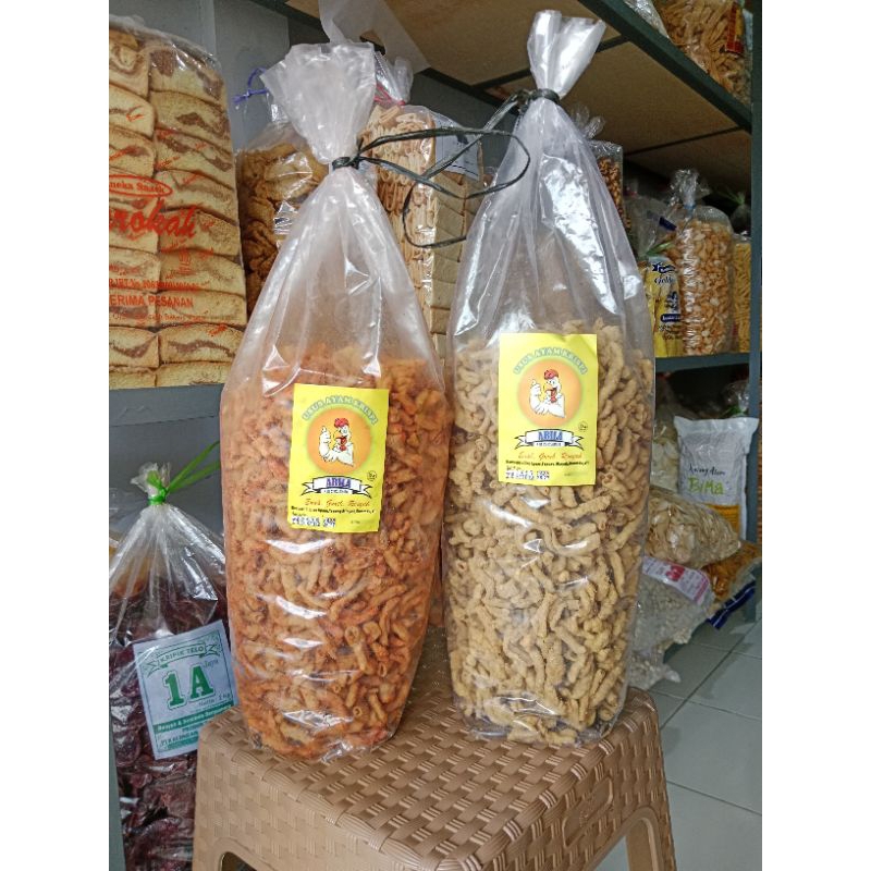 Jual USUS AYAM KRISPI keripik usus original keripik usus balado kripik ...