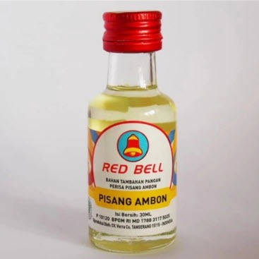 Jual Perasa Pisang Ambon Essence Pisang Ambon Red Bell Esen Esens ...
