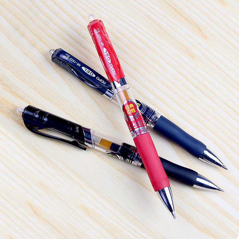 Jual Tekan jenis inti pena neutral, persediaan kantor hitam, merasa ...