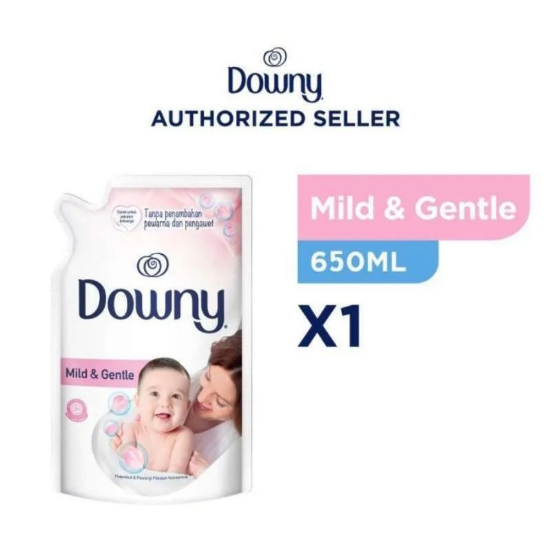 Jual Downy Mild & Gentle Baby 650 mL | Shopee Indonesia